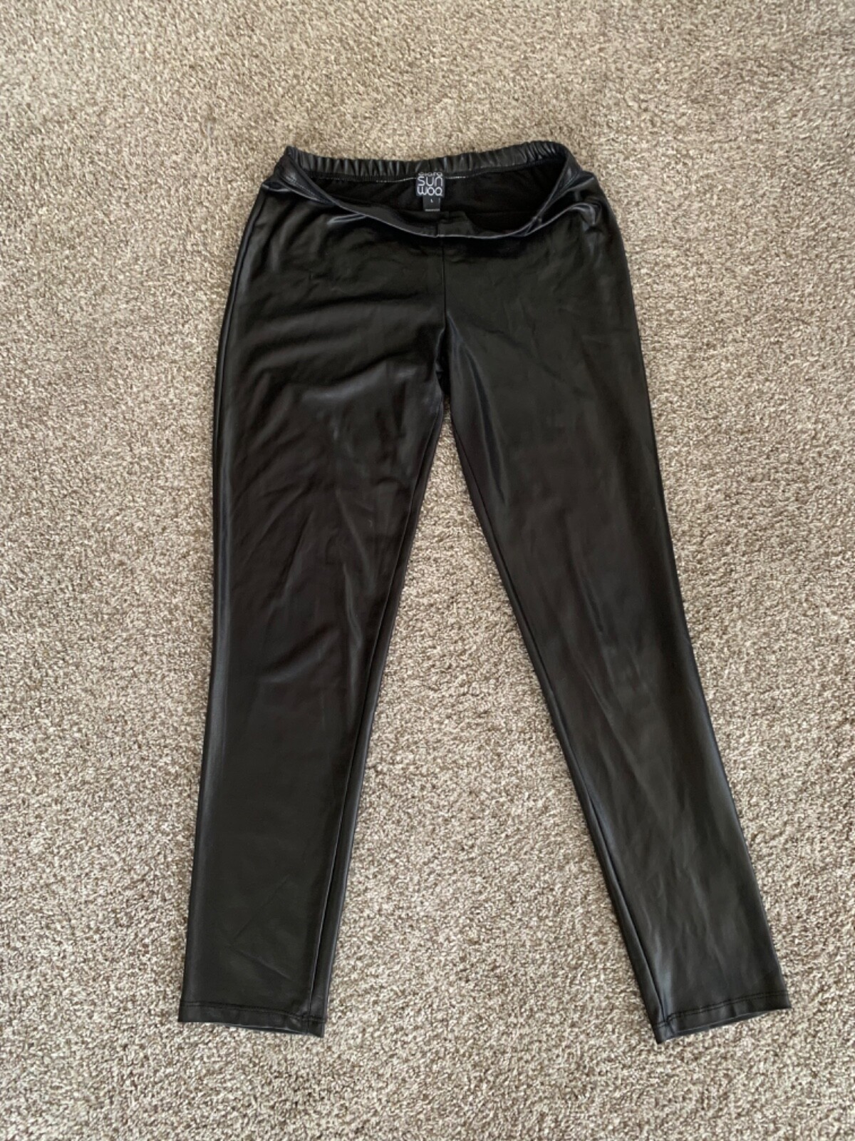 Clara Sun Woo Liquid Leather Pants - Gem