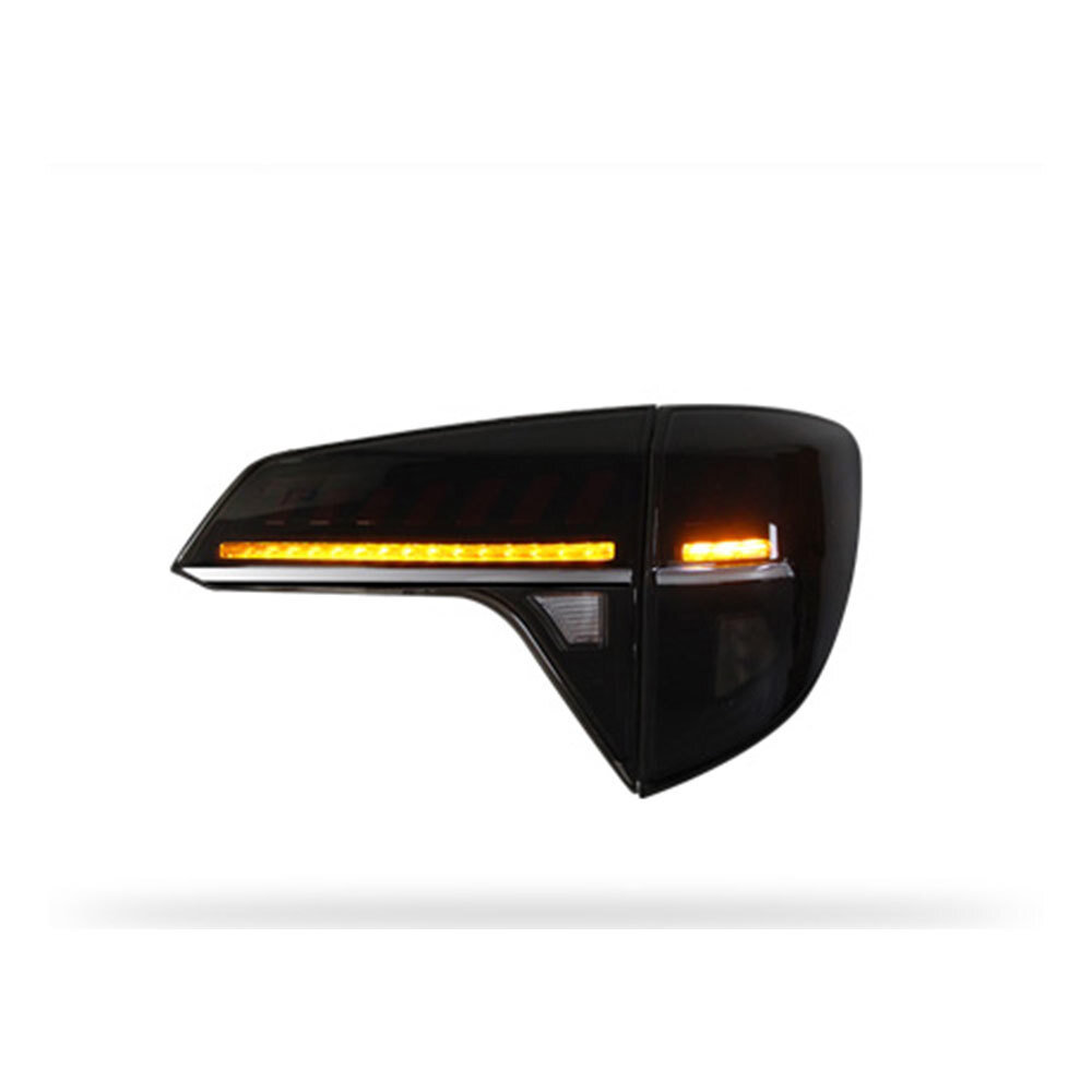 For Honda HR-V 15-20 Black LED Tail Lights Brake Trunk Light Sequential ...