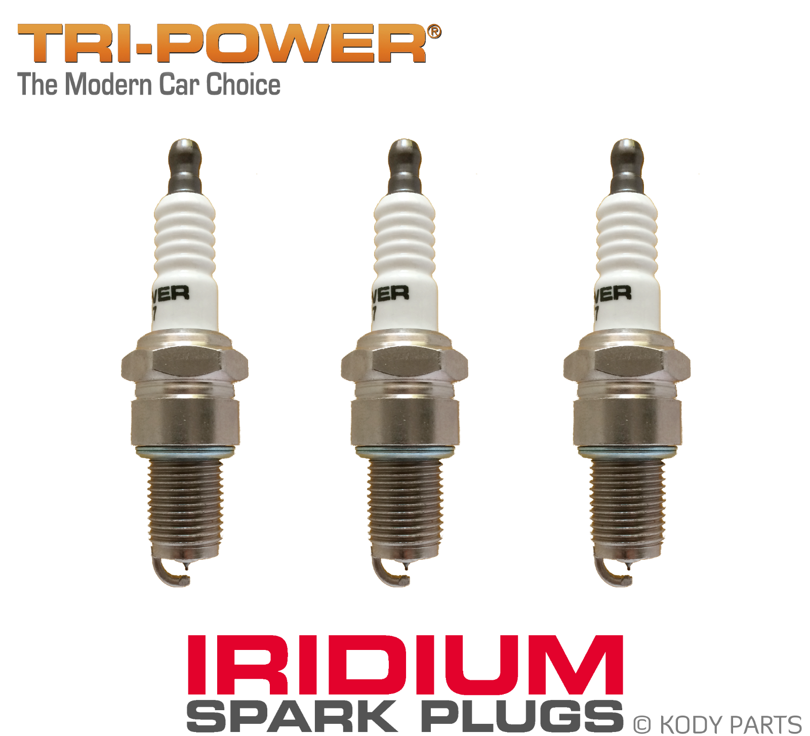 IRIDIUM SPARK PLUGS - for Daihatsu Hi-Jet 1.0L S70, S75, S76, S85 (CB ...