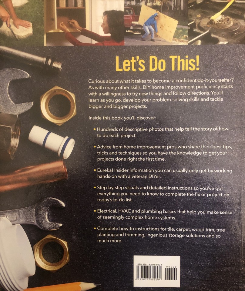 Do-It-Yourself Basics 2020 Hardcover Book Family Handyman | eBay