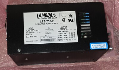 BRAND NEW Lambda Electronics Power Supply LZS-250-2 | eBay
