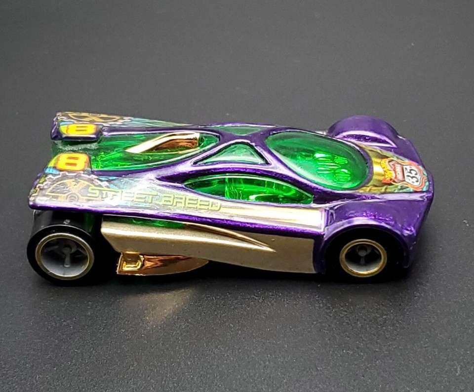 Hot Wheels HIGHWAY 35 World Race Street Breed Sling Shot #8 Purple ...