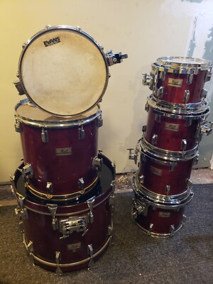 PEARL DLX Pro Drum set | eBay