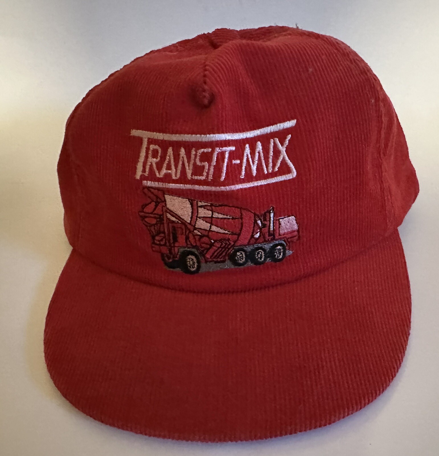 Vintage Transit-Mix Concrete Trucking Corduroy SnapBa… - Gem