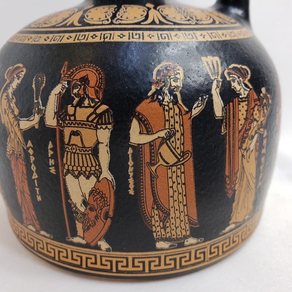 Aphrodite Demeter Athena Hera Zeus Ancient Greek Art Rare Pottery Vase ...