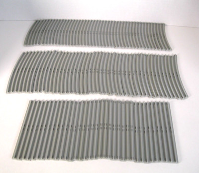 Lego 126 Pieces Straight & Curved Train Track: 45 x #3230, 46 x #3229 ...