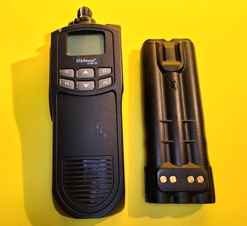 EF JOHNSON 5100 ES M 242-517B-910GA6 PORTABLE HANDHELD RADIO 2-WAY RARE ...