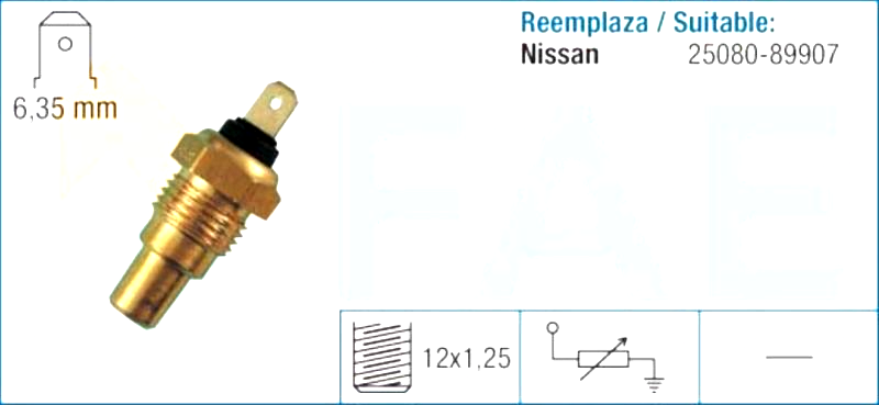 31650 sensor temperature for NISSAN Almera Sunny 100 NX 2508089907 | eBay