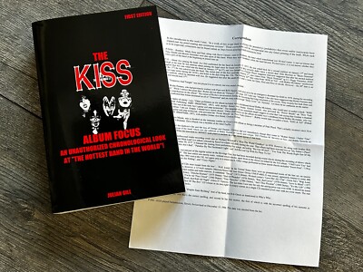 Kiss Book The KISS ALBUM FOCUS Softcover 1st Edition Julian Gill 2002 ...
