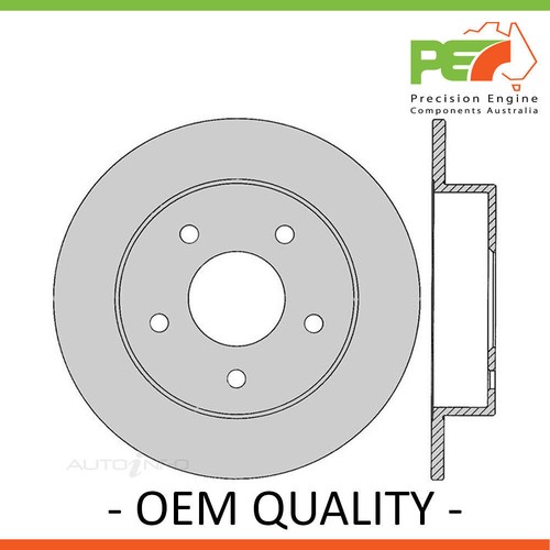 2x New *PROTEX* Disk Brake Rotors - Rear Fits NISSAN MAXIMA J30 4D Sdn ...