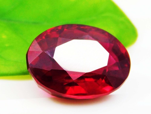 Certified 12.45 Ct Mozambique Blood Dark Red Ruby Oval Natural Loose ...