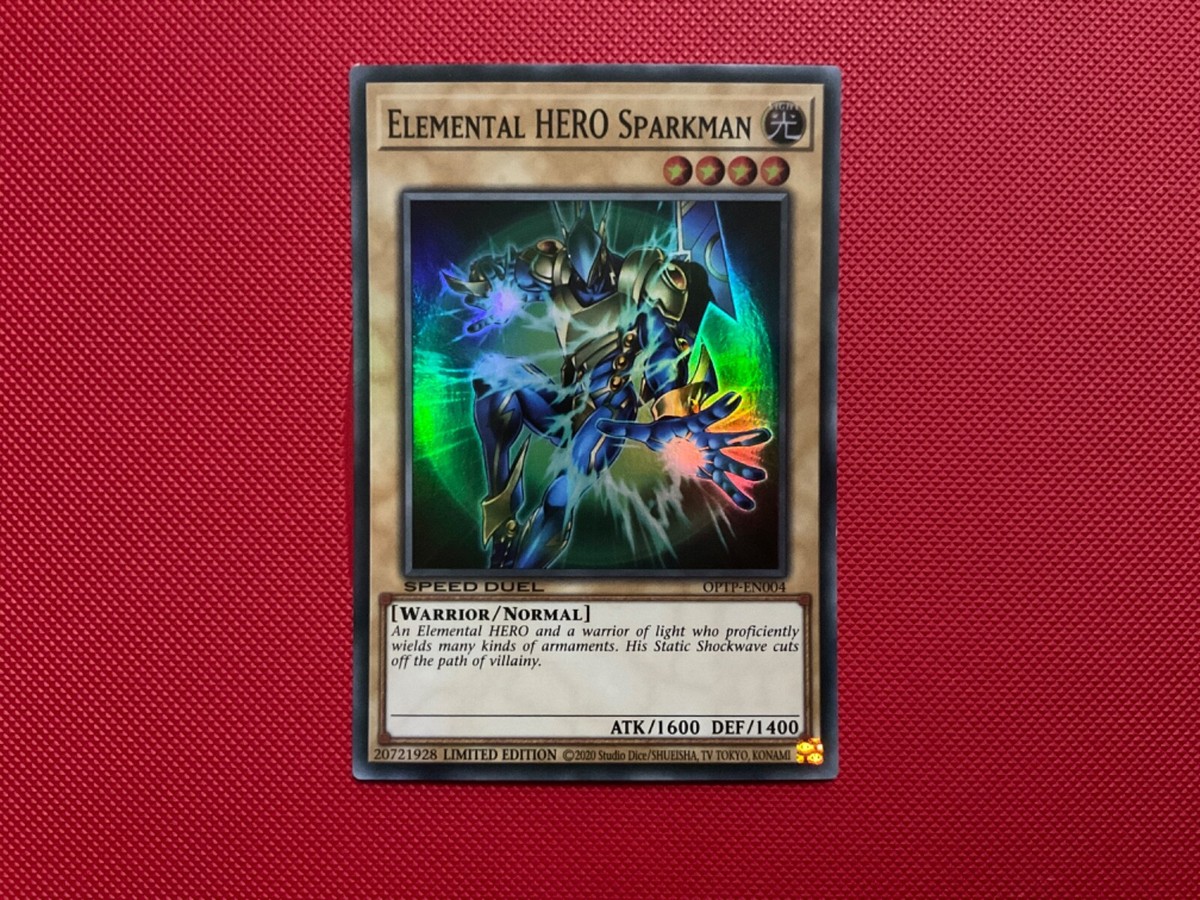 Elemental Hero Sparkman Limited Edition
