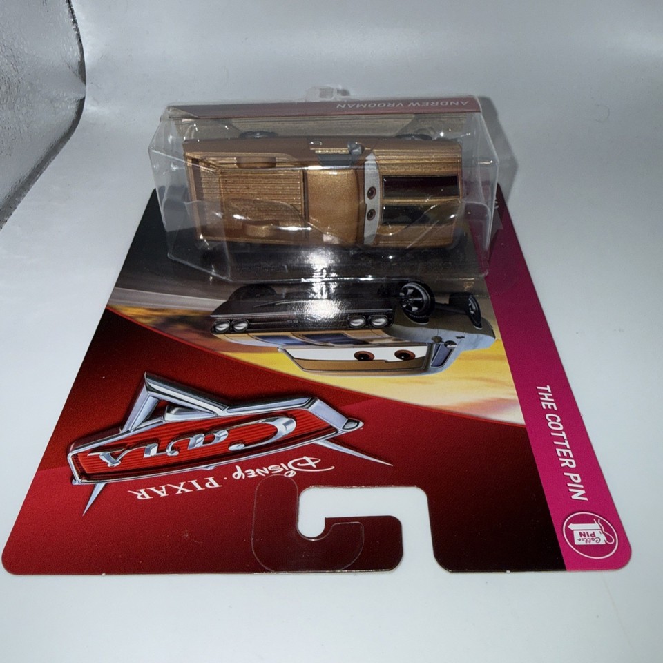 Disney Pixar Cars Andrew Vrooman The Cotter Pin Diecast 1:55 Combine ...