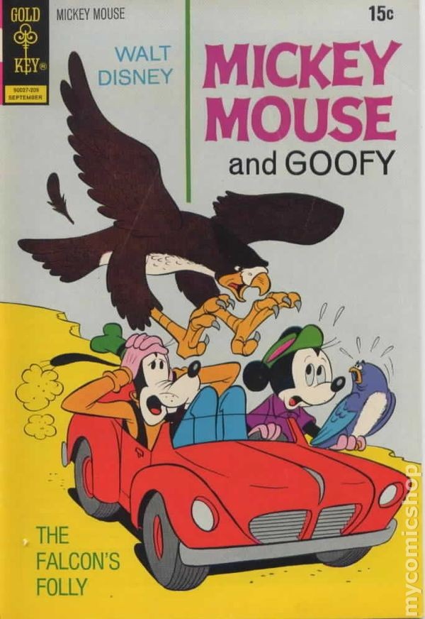 Mickey Mouse #138 VG 1972 Dell/Gold Key/Gladstone Stock Image Low Grade ...