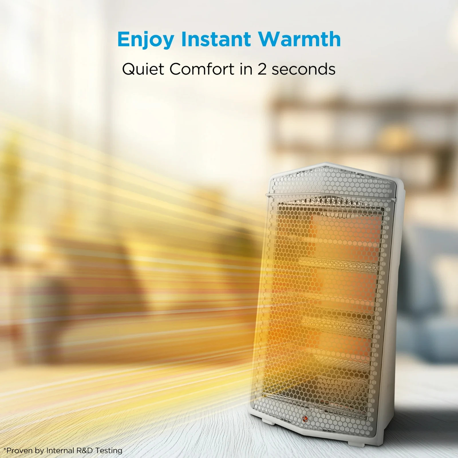 Midea 1500W Quartz Electric Space Heater, MSH20Q3AWWV, New, White | eBay