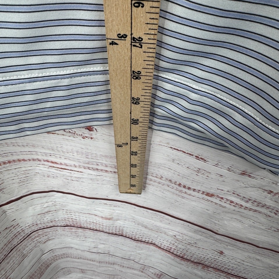 Footjoy Golf Polo Shirt Mens Small Striped Short Sleeve Performance ...