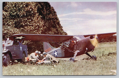 Stinson Sentinel Airplane US Army WWII Flying Jeep Air Ambulance Vtg ...