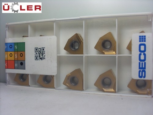 10 X SECO XNEX 080608ZZR-M11,MP3000 WENDESCHNEIDPLATTEN CARBIDE INSERTS ...