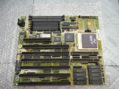 Magitronic Socket 3 Vintage Motherboard 486-GVT-2 + Intel 486 CPU ...