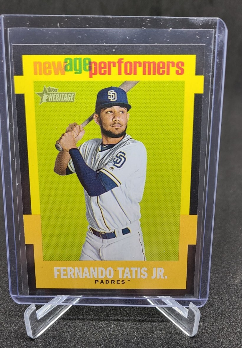 2020 Topps Heritage New Age Performers Fernando Tatis Jr. #NAP-24 | eBay