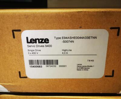 LENZE 9400 Servo Drives E94ASHE0044A33ETNN-S0074N Brand New | eBay