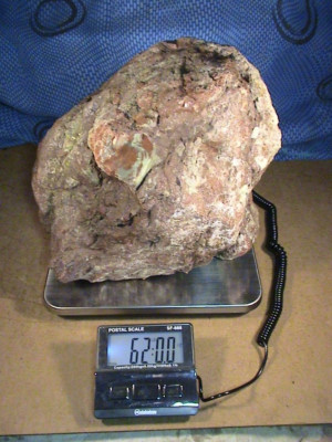 Boulder Red Lightning Jasper Agate, 100% Natural Lapidary Rock, 62 LBS ...