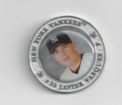 Javier Vasquez 2004 New York Yankees Medallion From The New York Post ...