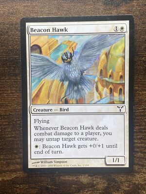 Beacon Hawk (3) Dissension MTG Magic The Gathering D9195* | eBay