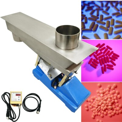 3000r/min Enclosed Small Vibration Feeder 110V 20W 1T/h Grain Vibration ...