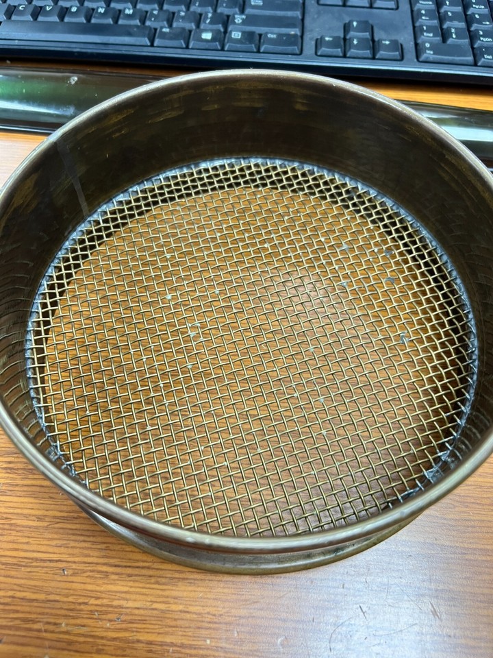 👀 DUAL MFG. CO. NO. 6 US STANDARD SIEVE SERIES 3.36 OPENING MM 0.132 ...