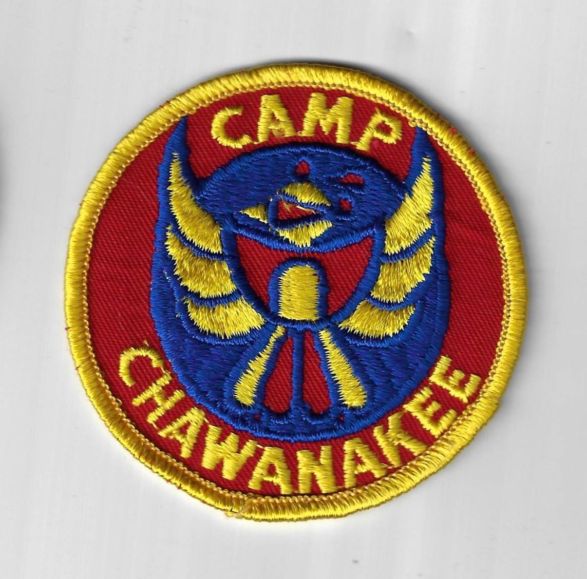 Camp Chawanakee YELLOW Border [CA-621] | eBay