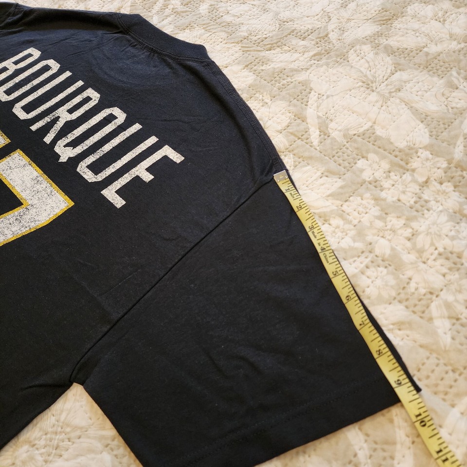 Old Time Hockey XL RAY BOURQUE No. 77 BOSTON BRUINS (MED) T-Shirt Short ...