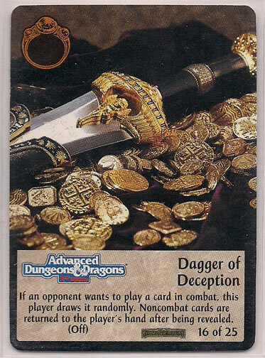 Spellfire 1994 Forgotten Realms Ultra Rare UR Chase 16/25 Dagger of ...