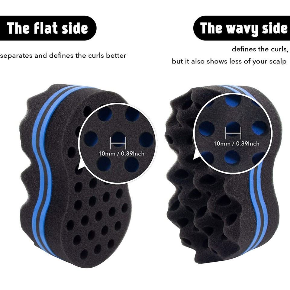 Hair Sponge Magic Barber Twist Curl Brush Sponge Dreads Locking Afro ...