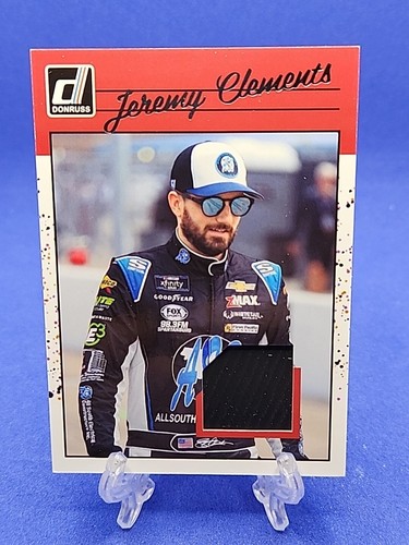 2023 DONRUSS RACING CARD / JEREMY CLEMENTS RETRO RELIC CARD | eBay