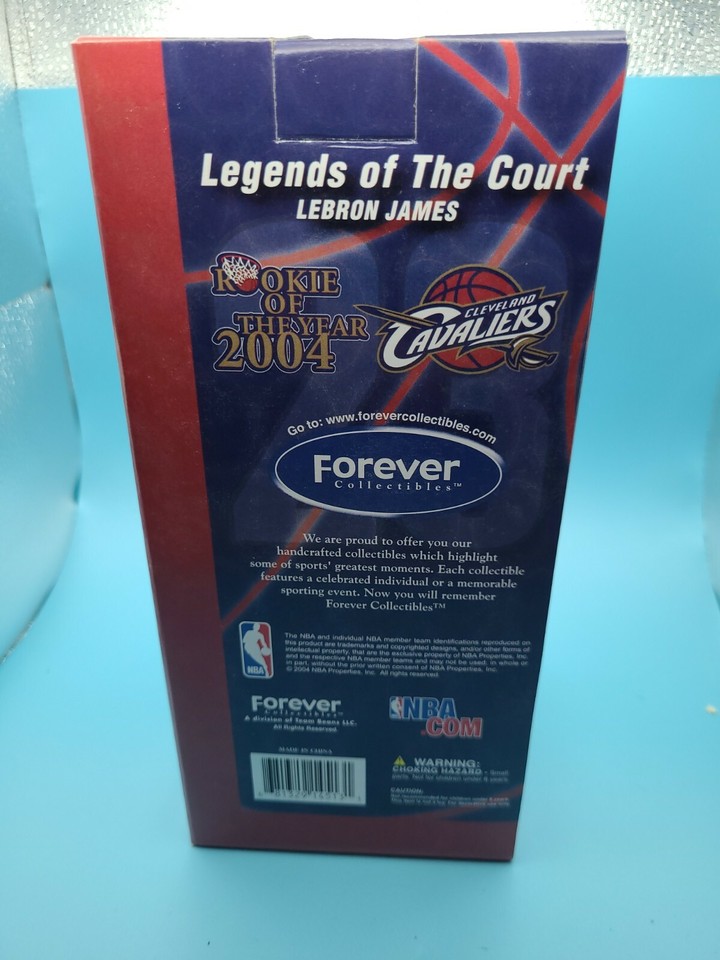 Lebron James Rookie Of The Year Bobblehead Near Mint New From Sealed ...