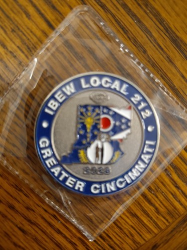 IBEW Local 212 Cincinnati Ohio Challenge Coin 2023 | eBay