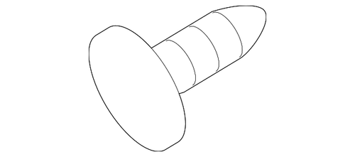 Genuine GM License Bracket Screw 09423101 | eBay