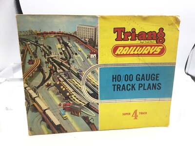 Triang OO Gauge Super 4 Track Plans Book | eBay UK