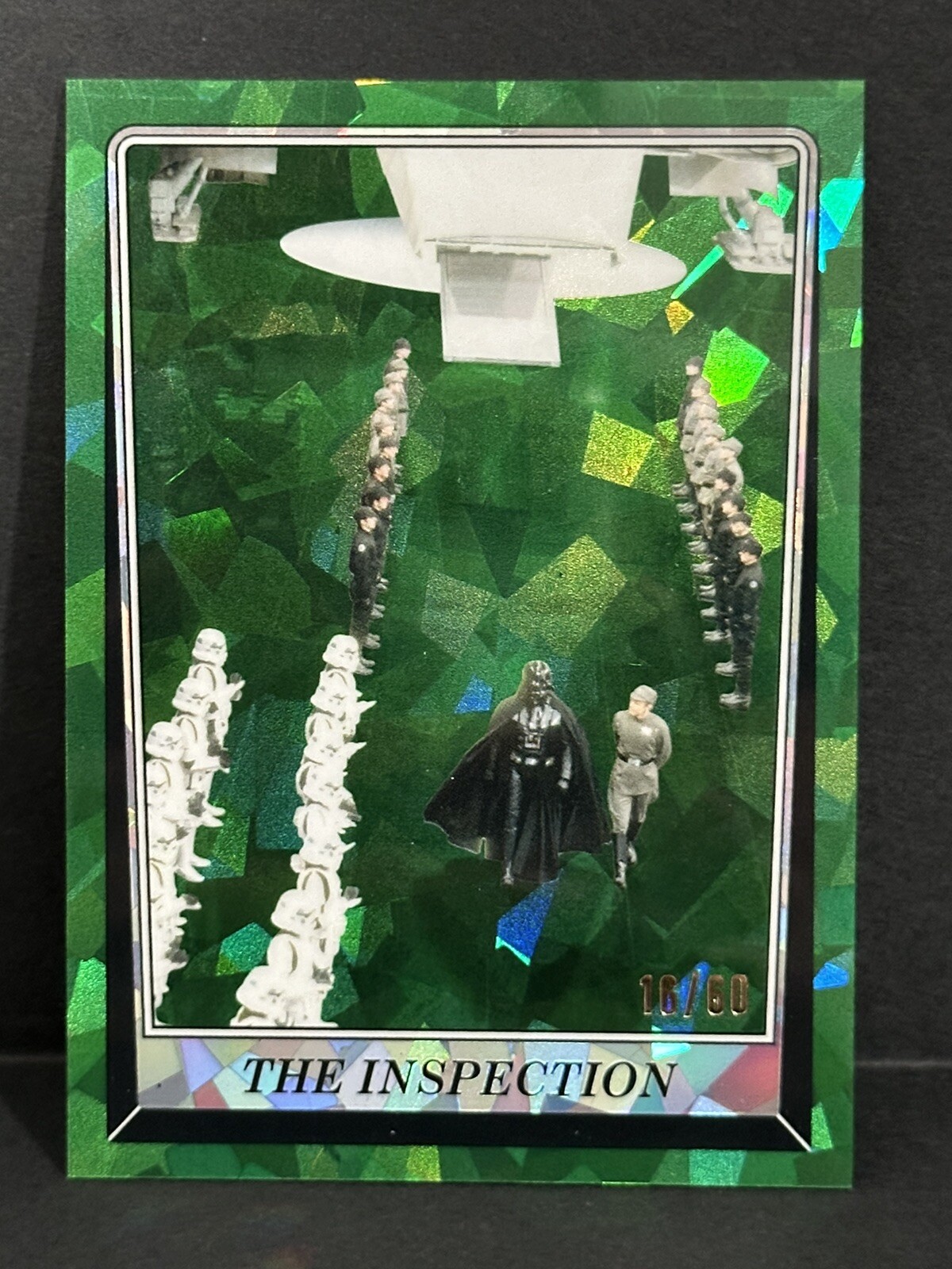 2023 Topps Chrome Sapphire Star Wars ROTJ #10 Vader The Inspection ...