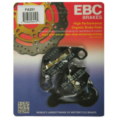 FA251 EBC PREMIUM BRAKE PADS BUELL LIGHTNING CYCLONE THUNDERBOLT 94-97 R | eBay UK