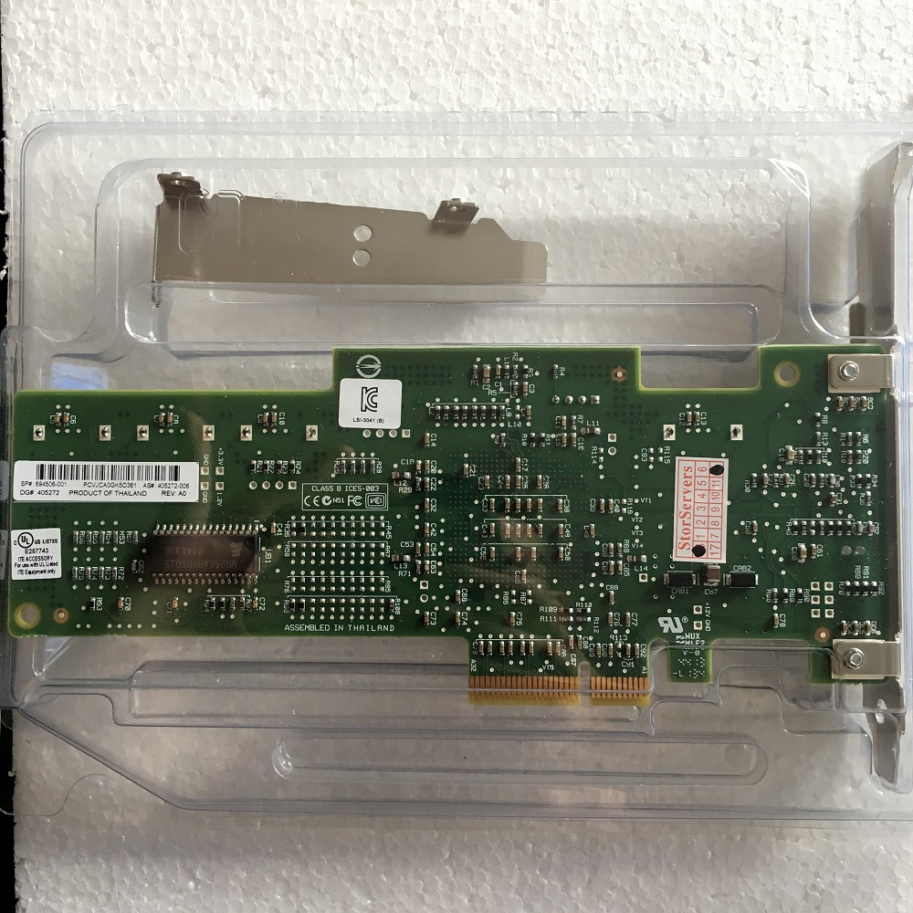 LSI LSI00168 sas3041e-r 1064e chip raid 4port 3gb/s sas/sata pcie RAID0 ...