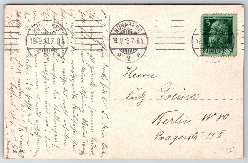 Muller~German Grouse In Mountains Watchful For Enemies & For Food~c1910 ...