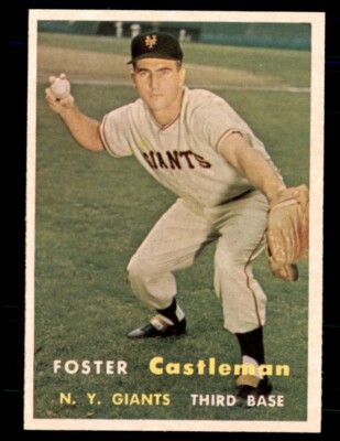 1957 Topps #237 Foster Castleman NM-MT | eBay