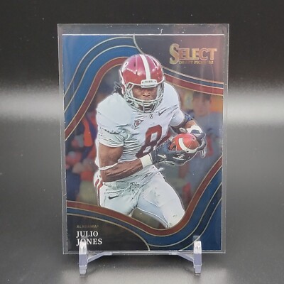 2022 Select Draft JULIO JONES #181 FIELD Level RETAIL BLUE SP Alabama ...