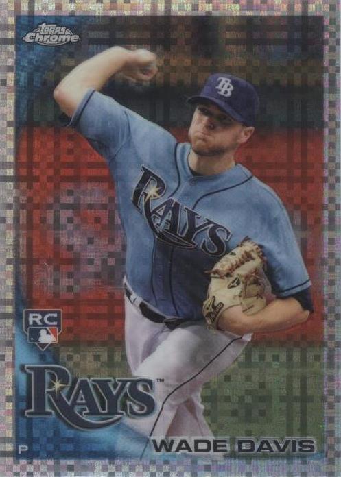 2010 Topps Chrome - Wade Davis #220 X-Fractor (RC) for sale online | eBay