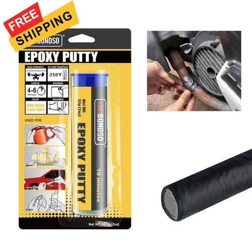 Epoxy Putty, Strong Bond Putty Stick, Fast Setting | Dark Grey | eBay