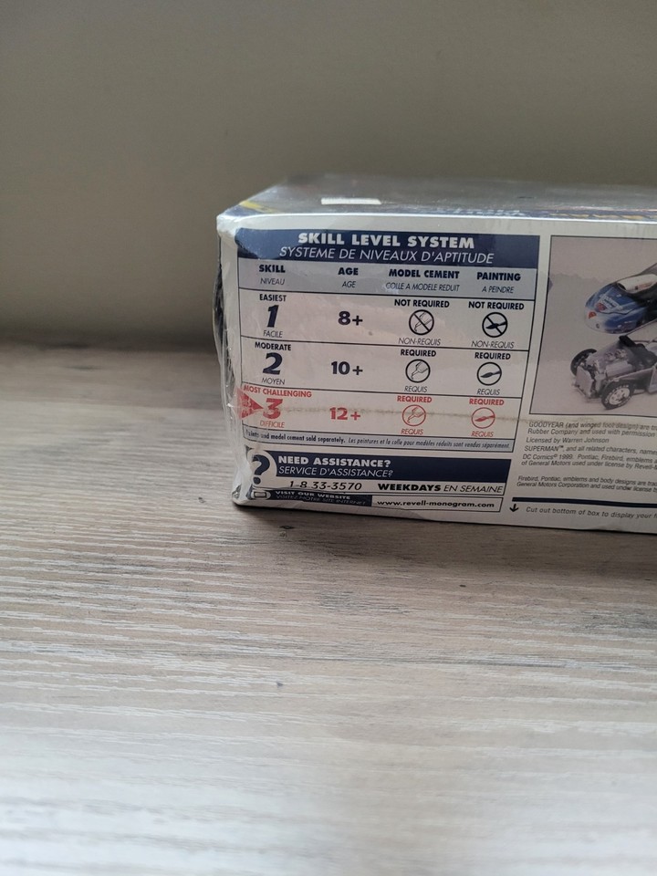 Revell Warren Johnson Firebird SUPERMAN Pro Stock 1:24 #85-7645 Sealed ...