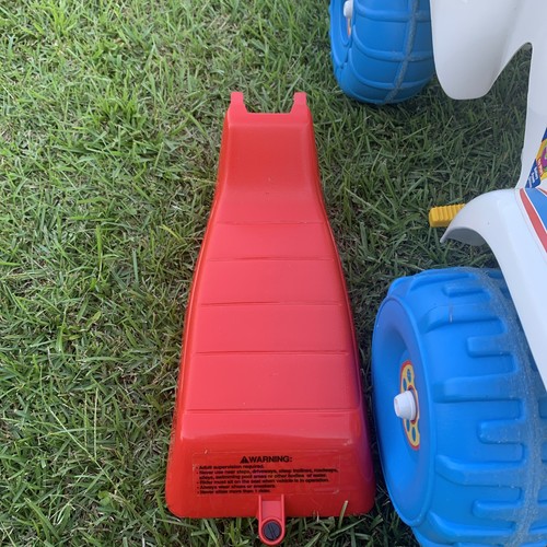 Vtg Power Wheels/Fisher Price 3 in 1 Rock N Roll w/Battery Charger Four ...