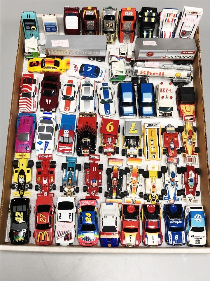 VINTAGE HO SLOT CAR NASCAR MELLO YELLOW #42 RACE CAR BEAUTIFUL UNUSED ...